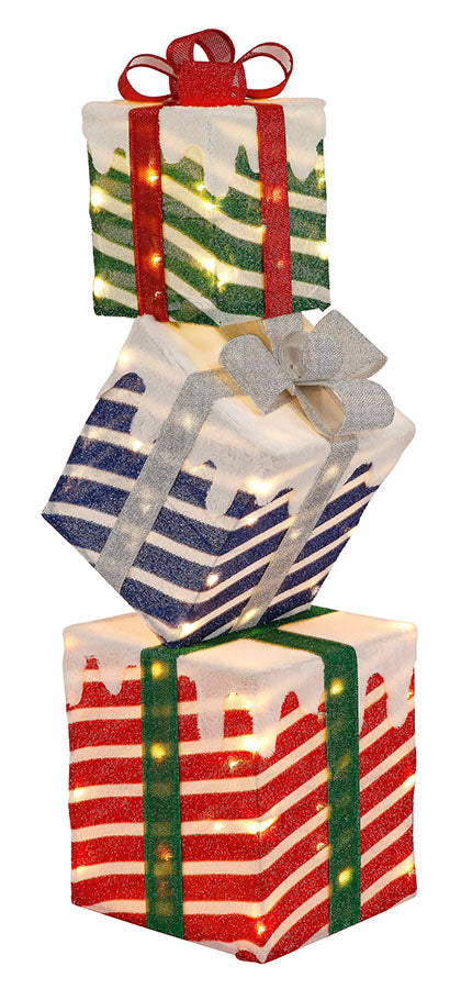 christmas stack boxes