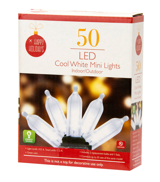50-count LED Clear Mini-lights – TDC USA INC